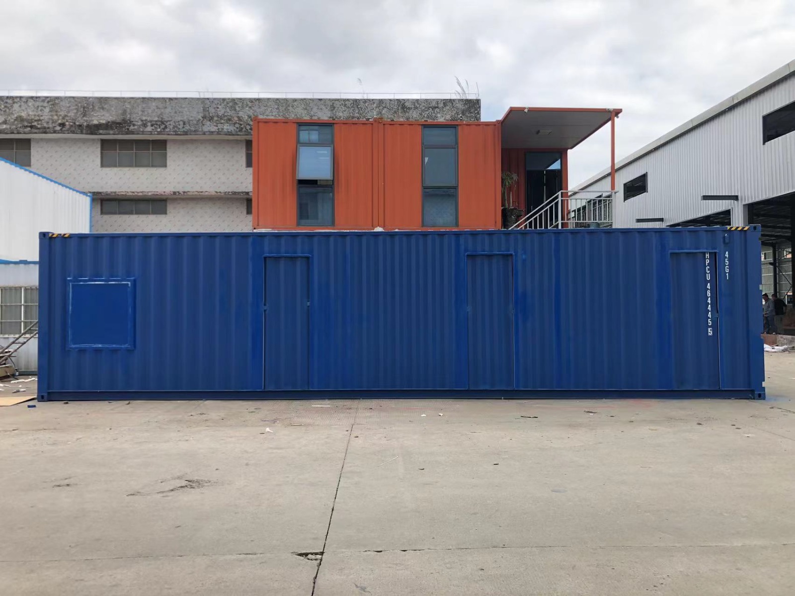 Portable Access Control with 2M Custom Container Turnstiles