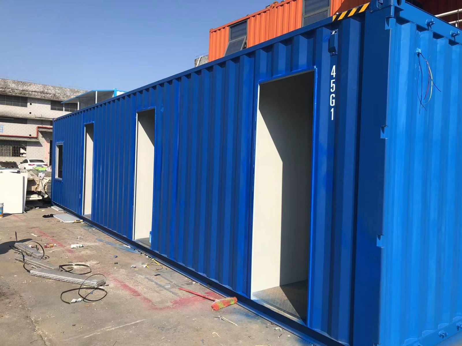 Portable Access Control with 2M Custom Container Turnstiles